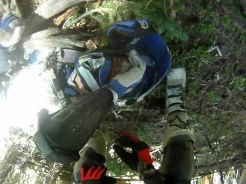Em CRASHES on the Continental Divide Trail Singletrack in Colorado