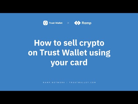 How to SELL crypto in Trust Wallet [With Ramp]
