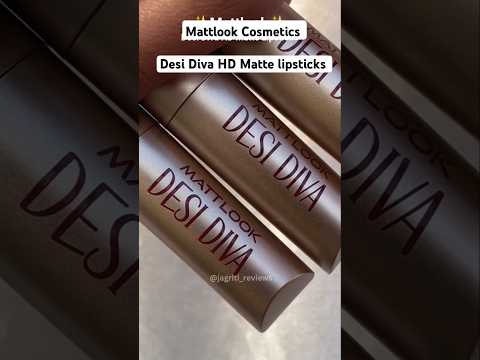Mattlook Desi Diva HD lippies #mattlook #affordable #lipsticks#lipstickswatches #swatches#newlaunch