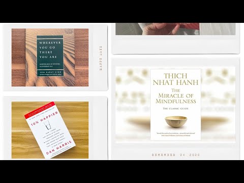 Top five meditation books 🧘♀️#meditation #books #mindfulness #personalgrowth