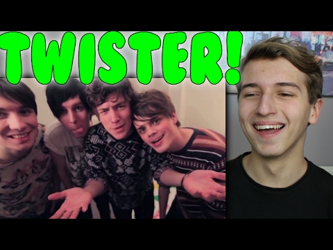 KickThePj Foursome Twister Reaction | With Dan, Phil and Chris (Fantastic Foursome)