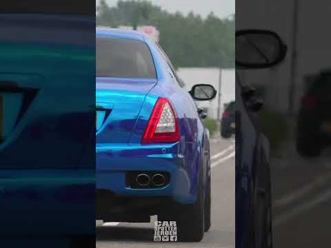 STRAIGHT PIPED Maserati Quattroporte is SO LOUD!