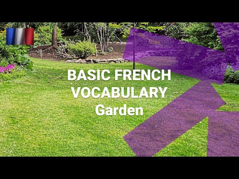 Basic French Vocabulary - What Are French Words for Things Found in the Garden?