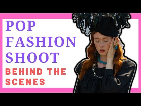 Editorial Pop Fashion Shoot | Behind the Scenes