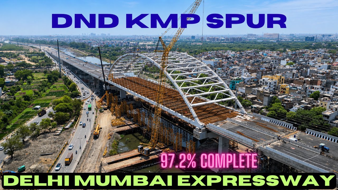 DND KMP Expressway Spur | Delhi Mumbai Expressway | DND KMP Package 1