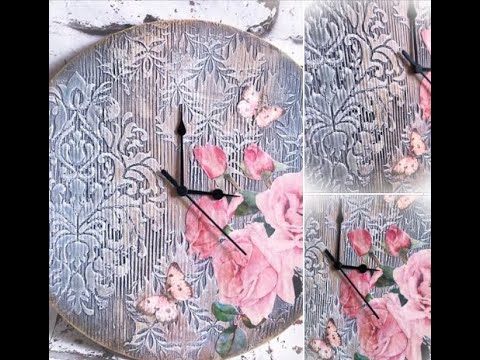 Shabby Chic Textured Rose Background 28 6 20