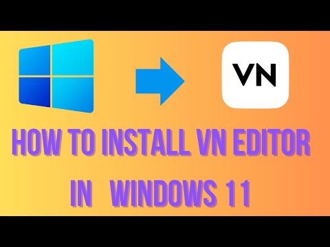 How to install vn video editor in pc windows 11 | vn video editor pc