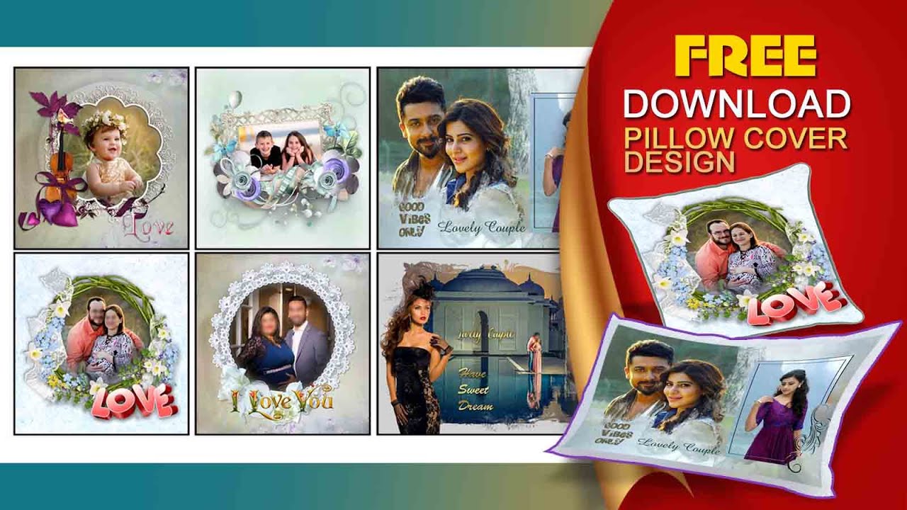 Free download Mock-up Psd Pillow Cover Design  Volume 01 | Password Protect | Password is in Video |