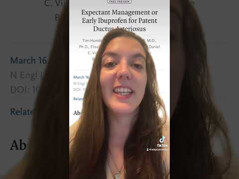 Expectant Management or Early Ibuprofen for Patent Ductus Arteriosus