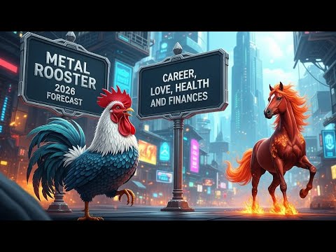 Metal Rooster 2026 Horoscope | Secret Survival Guide for Year of the Fire Horse 🔥🐓