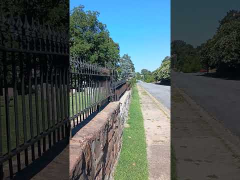 Mt. Holly Cemetery, area where wife of John Ross is buried