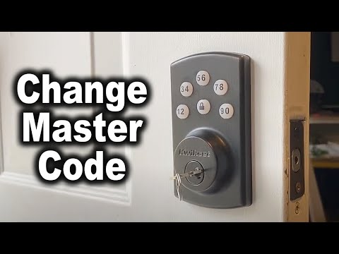 How to Change Master Code | Kwikset Powerbolt 2 Keyless Door Lock | The Fixer Clips