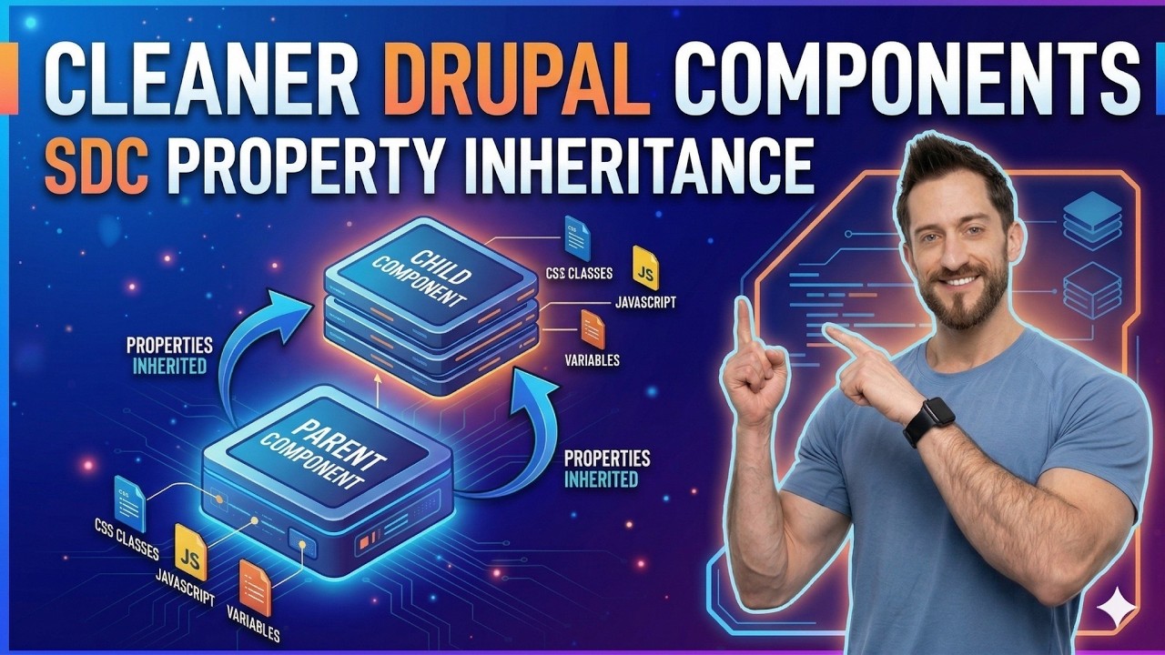 Cleaner Drupal Components: SDC Property Inheritance