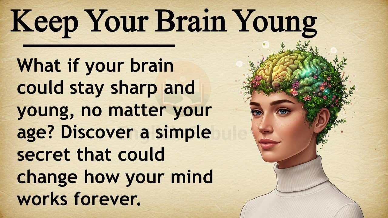 Keep The Brain Young || 🧠💡 Learn English Through Story Level 3 || Graded Reader 🎧