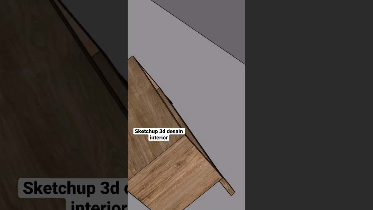 Sketchup 3d desain interior