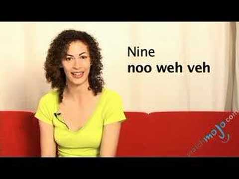 Language Translation Spanish: Nine