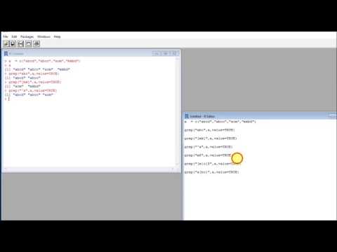 Quick introduction to Regex expressions in R