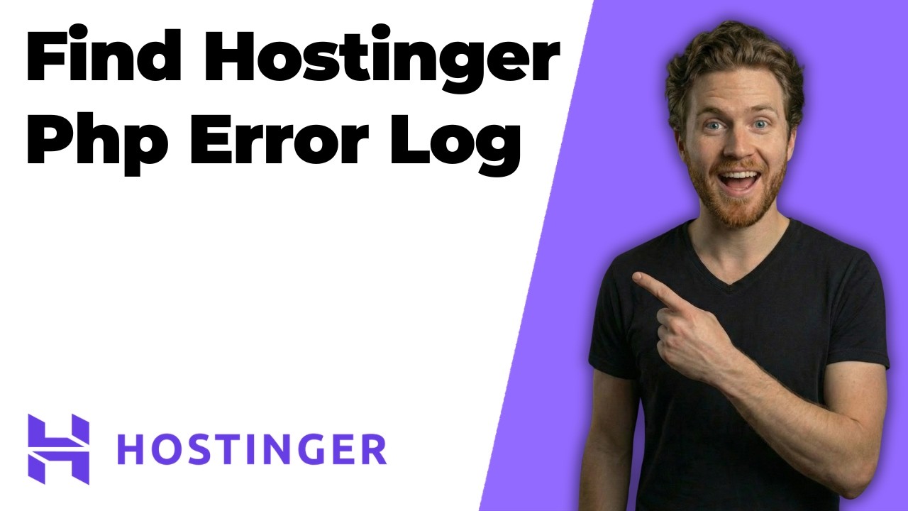 Find Hostinger Php Error Log (2026 Easy Guide)