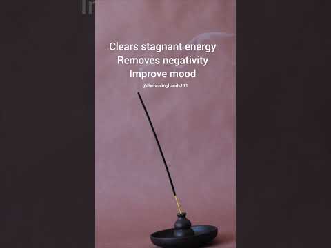 Benefits of burning incense stick