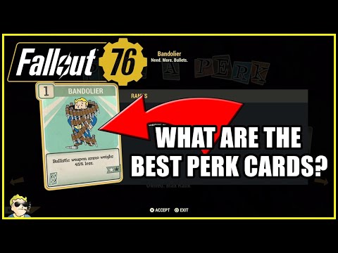 Everything You Need To Know About Perk Cards - Fallout 76