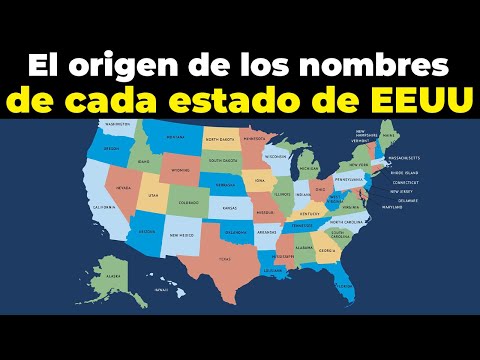 El origen de los 50 nombres de los estados de EEUU