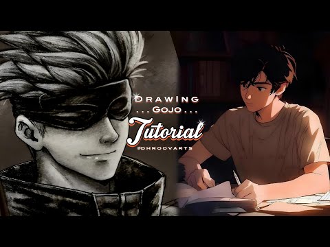 Drawing Gojo Satoru Form Jujutsu Kaisen - Beginner to Pro π±π₯