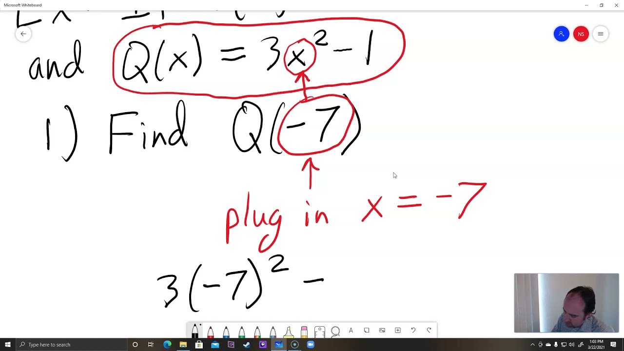 Evaluating Polynomial Functions