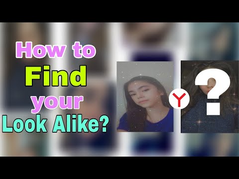 5 steps to find your Look Alike Tutorial Video