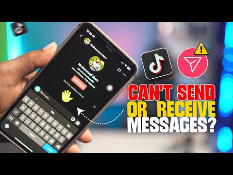 How to Fix Can't Send or Receive Messages on TikTok | TikTok DM Not Working on iPhone
