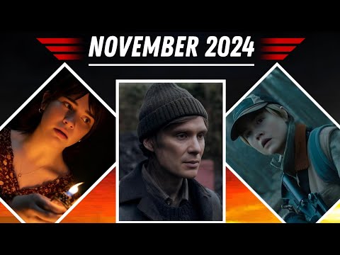 Movies Coming Out In November 2024 | Movies In Theatres In November 2024 | New Movies In August 2024