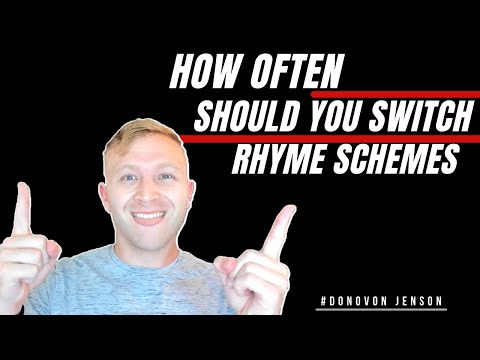 How Often Should You Switch Rhyme Schemes