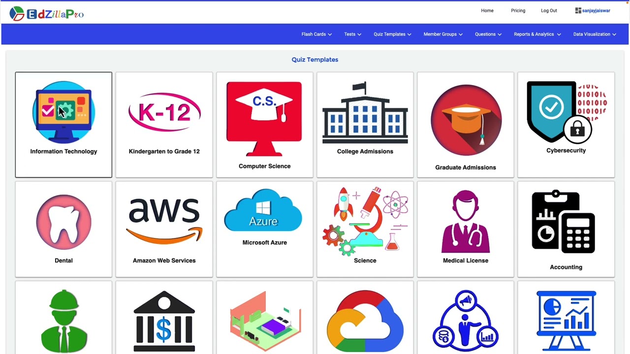 Create Test using Test Template
