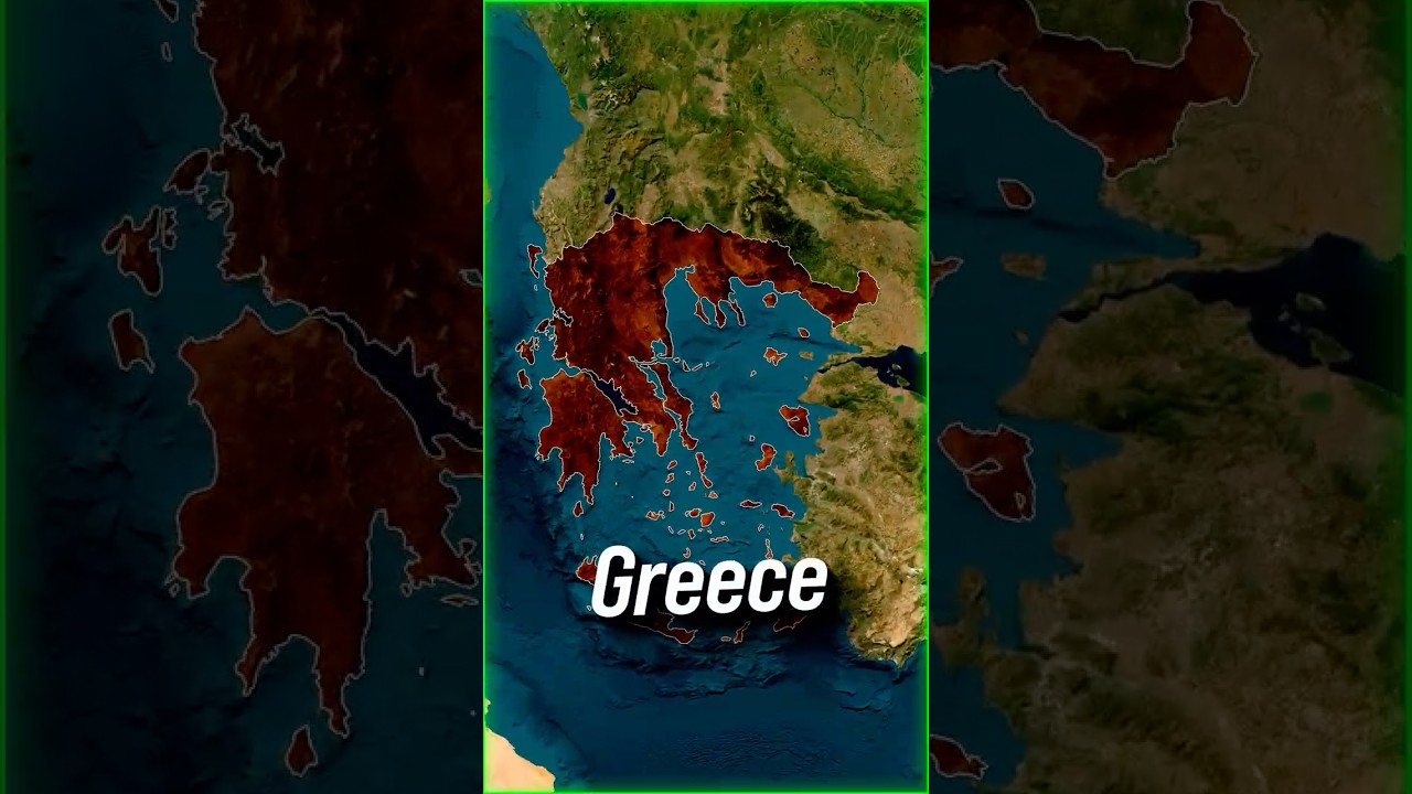 Greece: Mountains, Islands & Seas 🌊🏔 | Geography & Neighbors Explained
