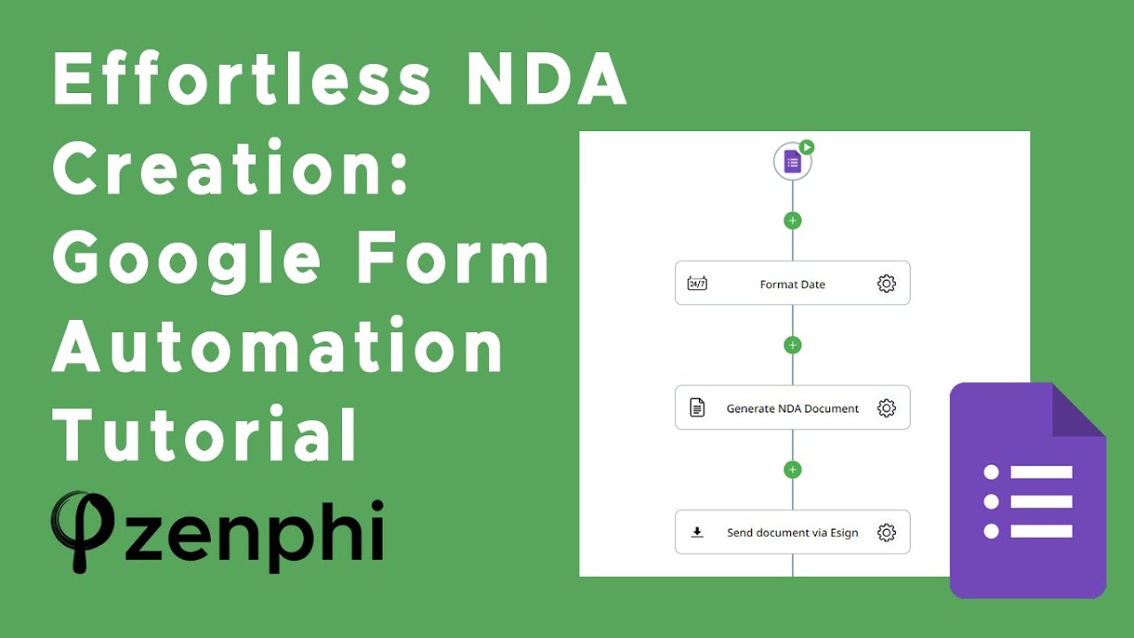 Automating NDA Creation: Simplify with Google Forms