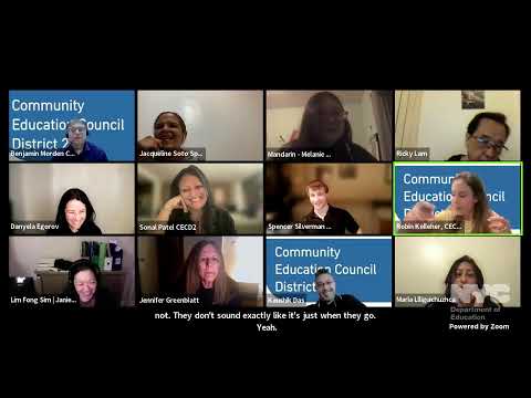 CECD2 April Calendar Meeting & Working Business Meeting