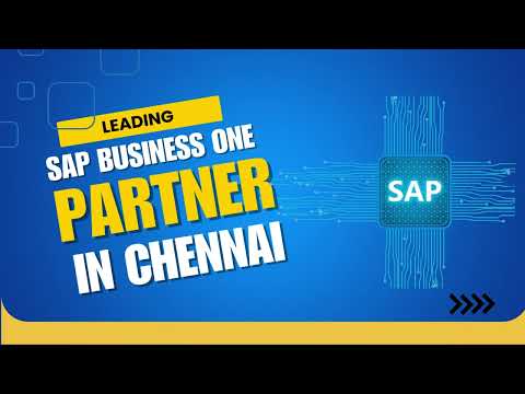 SAP Business One Partner in Chennai – ERP Software | Best SAP Business one |SAP B1 #sapbusinessone