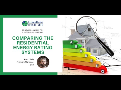 Comparing The Residential Energy Rating Systems