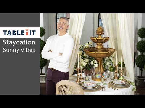 Staycation Table Decor | Table It
