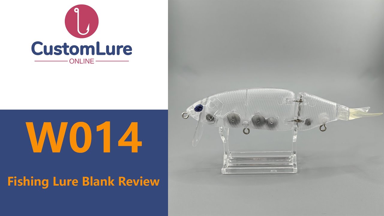 W014 DRT TINY KLASH Swimbait Unpainted Blank