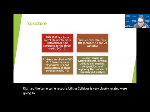 IES 2021: Corequisite and Traditional English Composition Courses in a “Live Online” Format