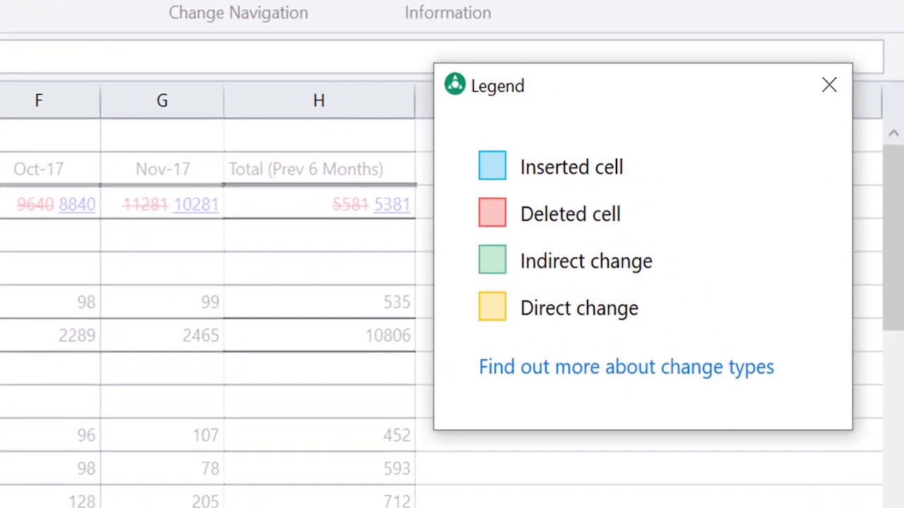 Workshare Compare for Excel