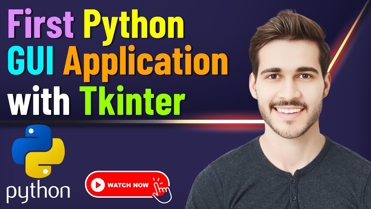 First Python GUI Application with Tkinter | Python GUI Projects for Beginners