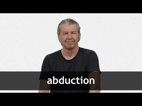 How to pronounce ABDUCTION in American English