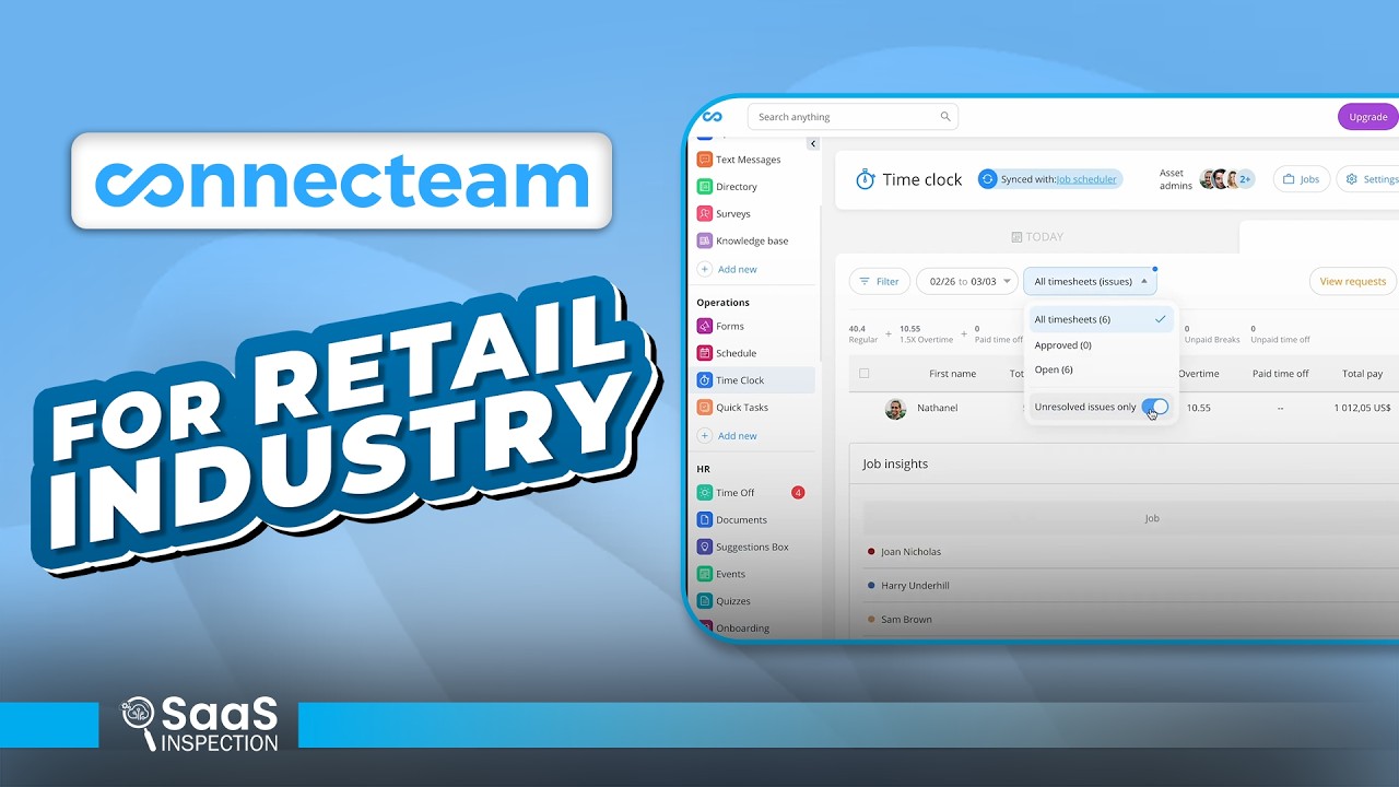 How Connecteam Became the Best Workforce Management Software for the Retail Industry!