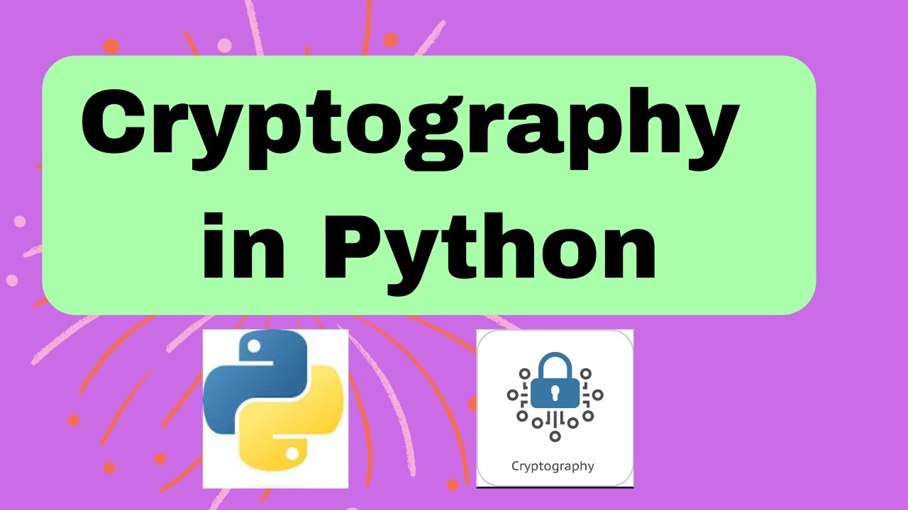 Cryptography Module in Python | Message Encryption and Decryption in python | Python Package#python