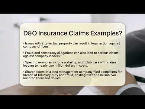 D&O Insurance Claims Examples? - InsuranceGuide360.com