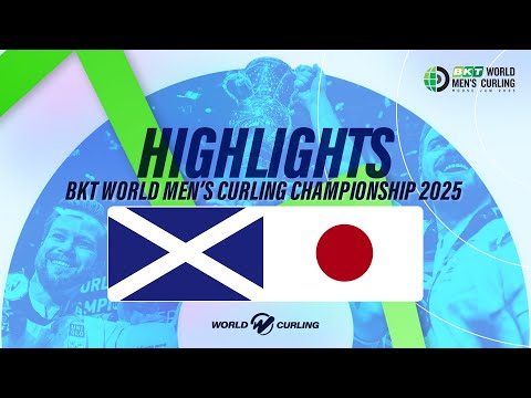 Scotland v Japan - BKT World Men's Curling Championship 2025 Highlights