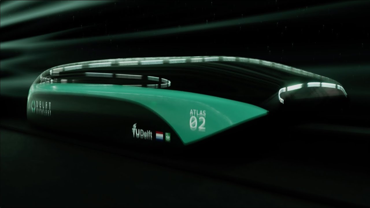 Delft Hyperloop Design Reveal - ATLAS 02