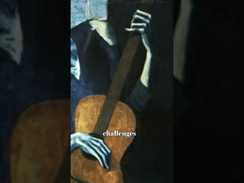 The Old Guitarist by Pablo Picasso