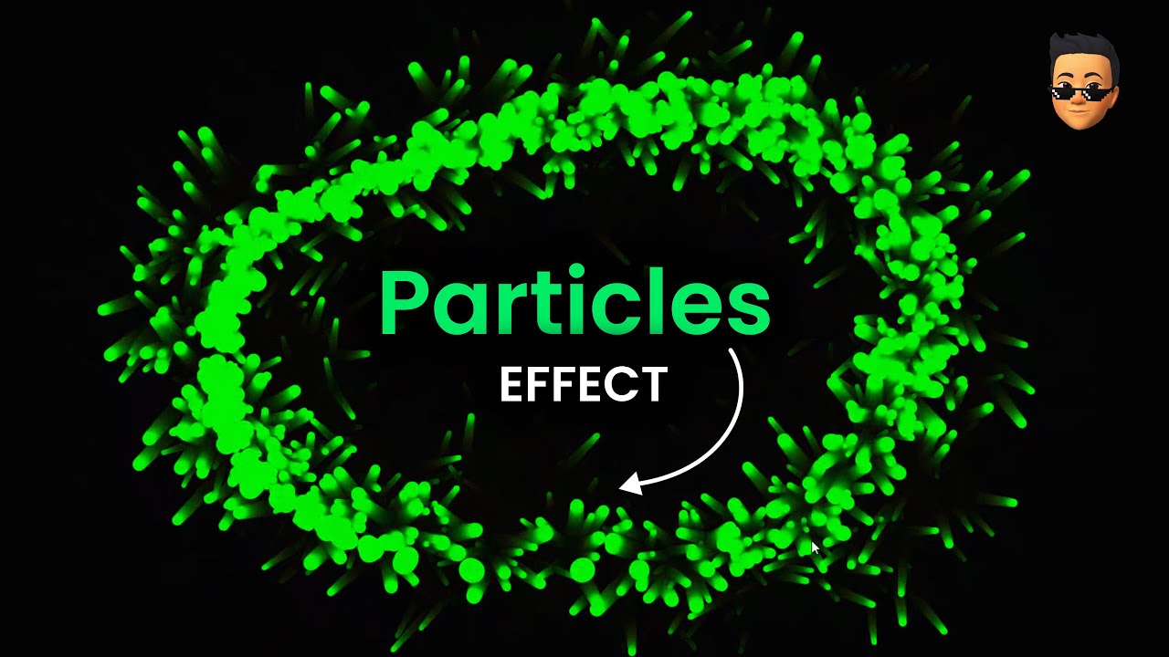 Particles Effect with HTML, CSS and Javascript | Javascript Effects | Teenage Programmer